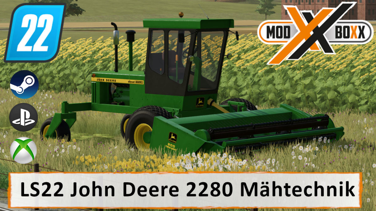 LS22 Amazone Profihopper Rasenmäher - ModBoXX