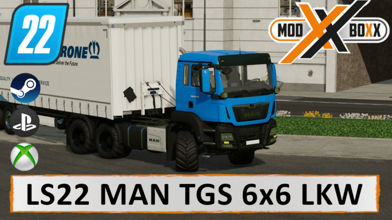 LS22 MAN TGS 2020 Pack - ModBoXX