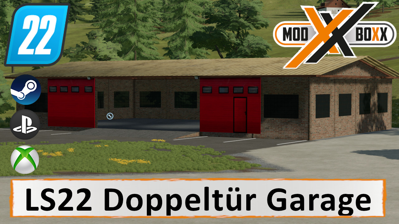 Doppeltür Garage - ModBoXX
