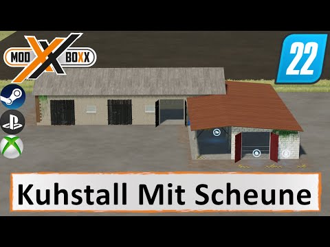 Kuhstall Mit Scheune - ModBoXX