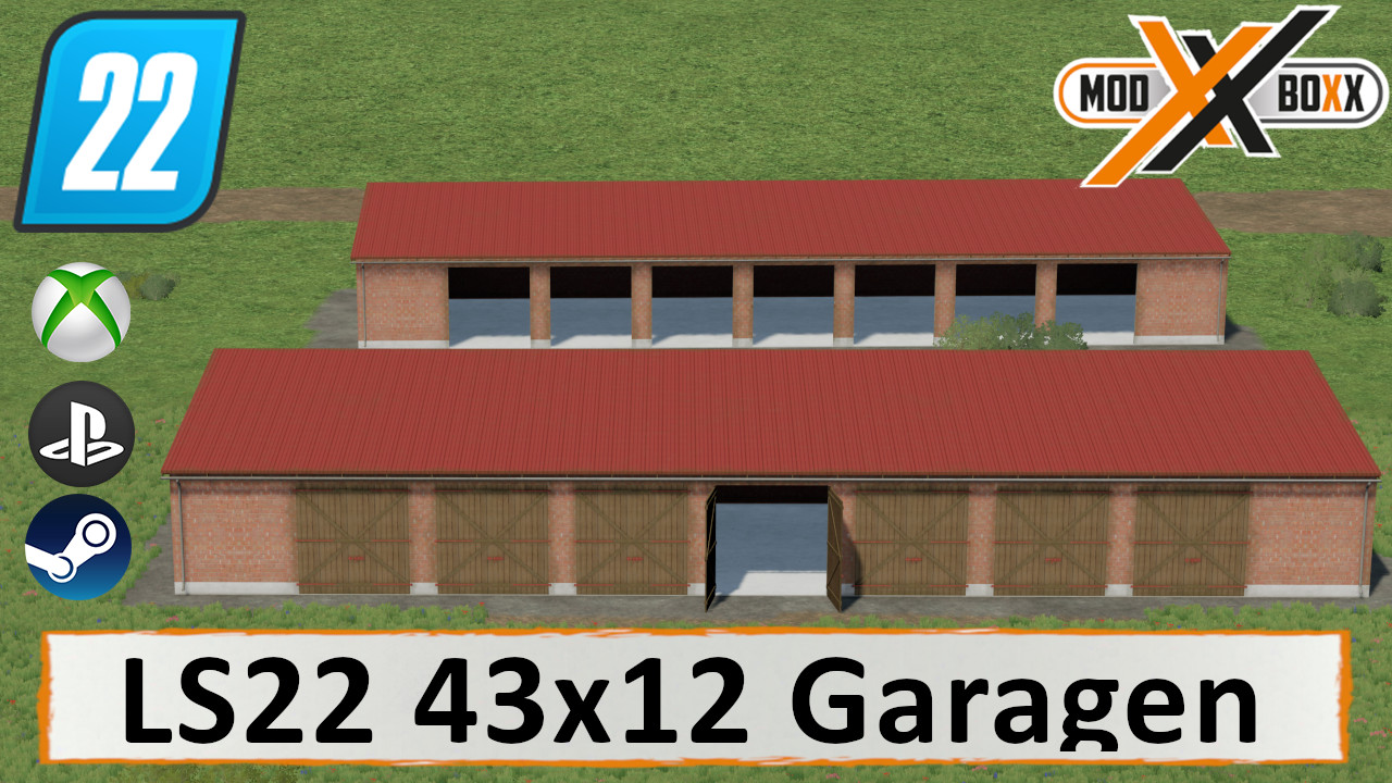 Garagen 43x12 - ModBoXX