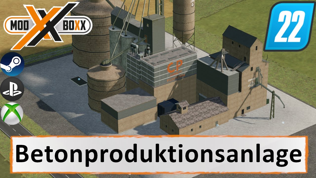Betonproduktionsanlage - ModBoXX