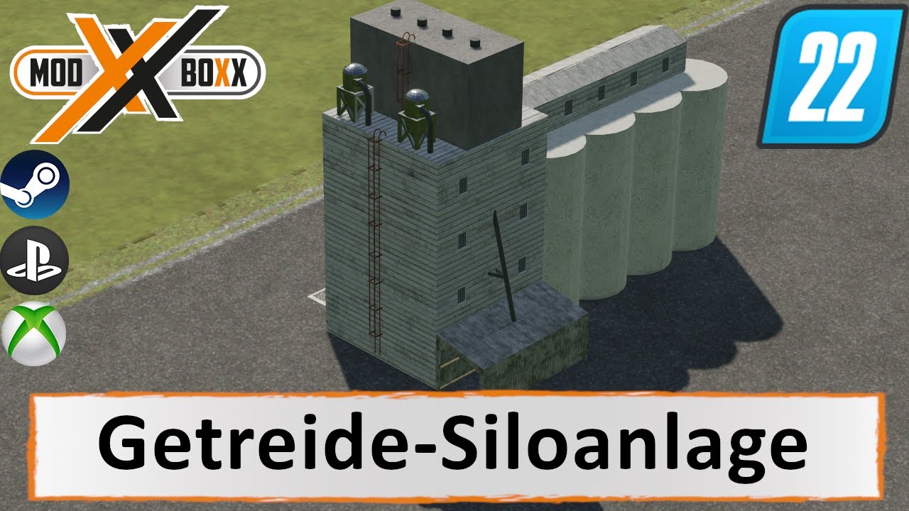 Getreide Siloanlage - ModBoXX