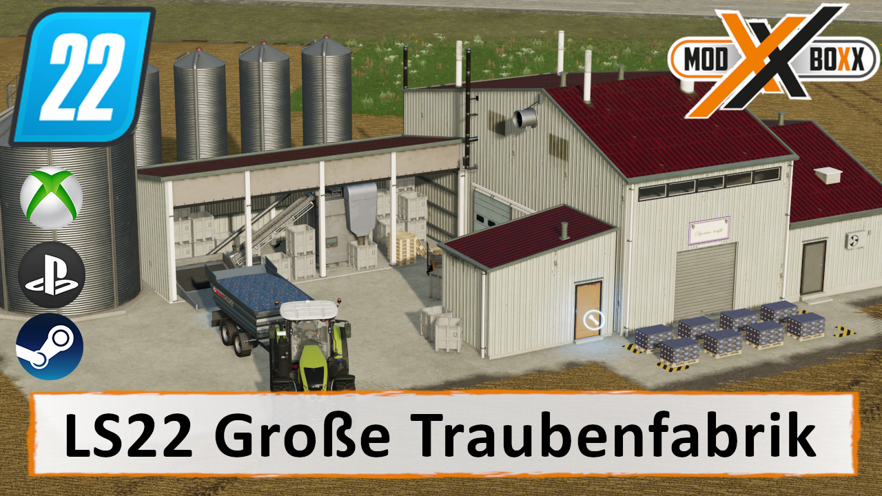 Große Traubenverarbeitungsfabrik - ModBoXX